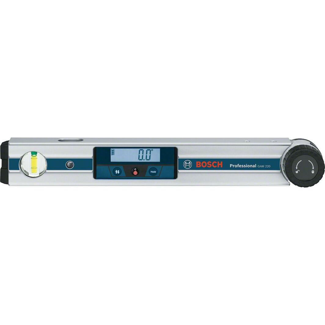 BOSCH GAM 220 hoekmeter en waterpas - 0601076500 | Klium