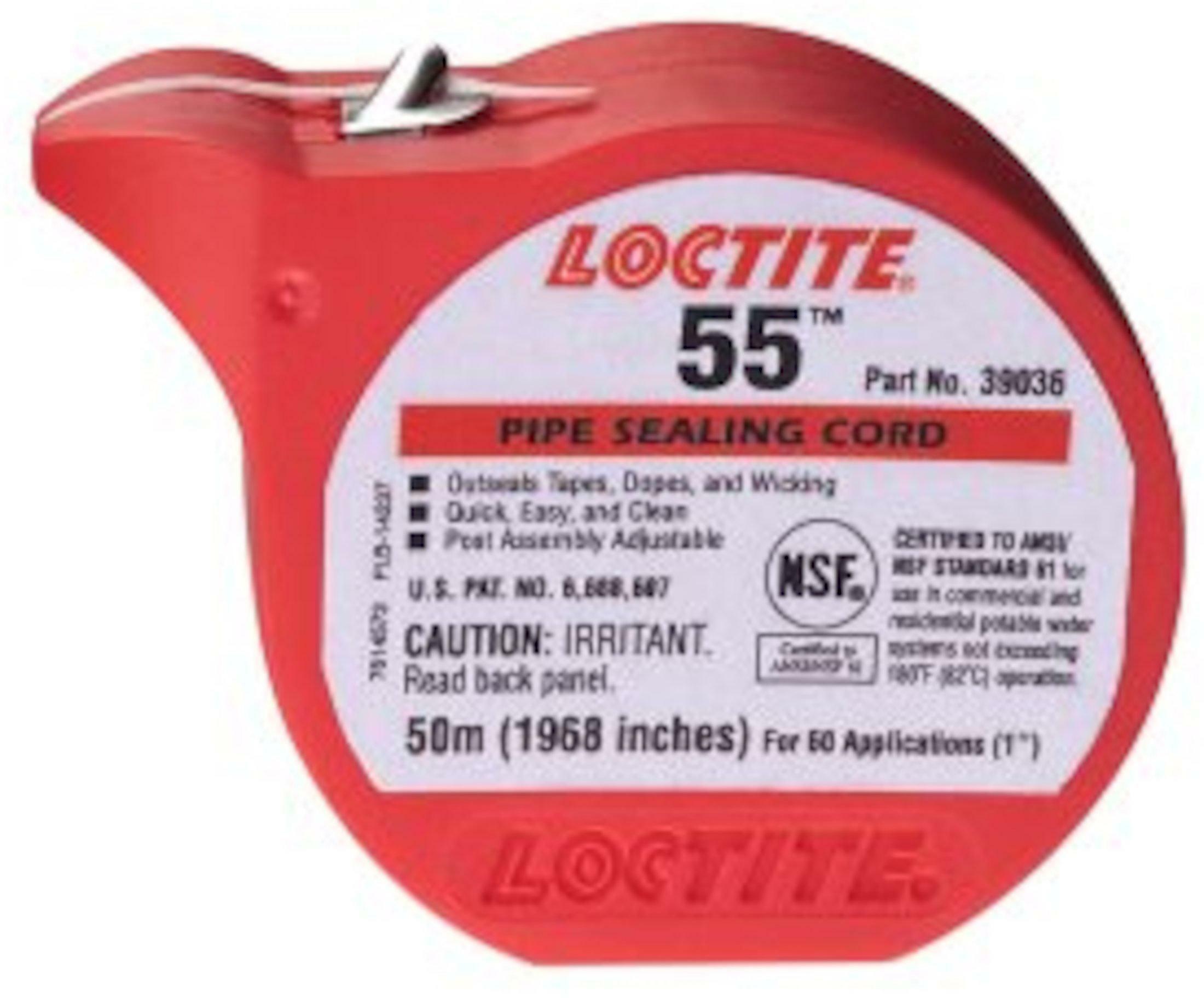LOCTITE 55 Schroefdraadafdichtingskoord wit (50m rol) - 528244 | Klium