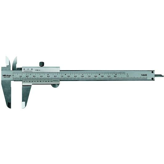 MITUTOYO 530-104 analogue caliper with vernier reading 0-150mm/0-6", 0.05mm | Klium