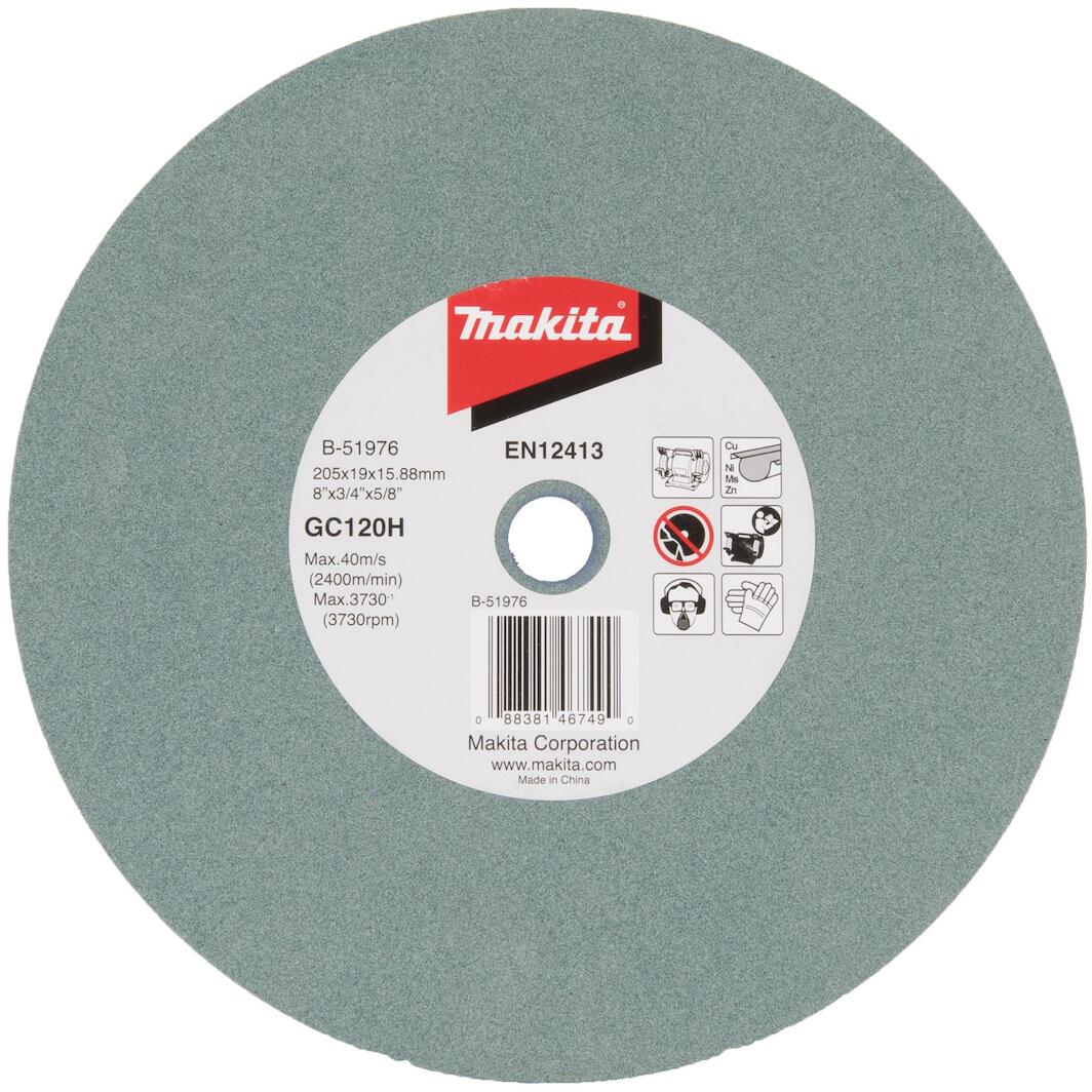 MAKITA B-51976 grinding stone 205x19,0x15,88mm GC120H | Klium