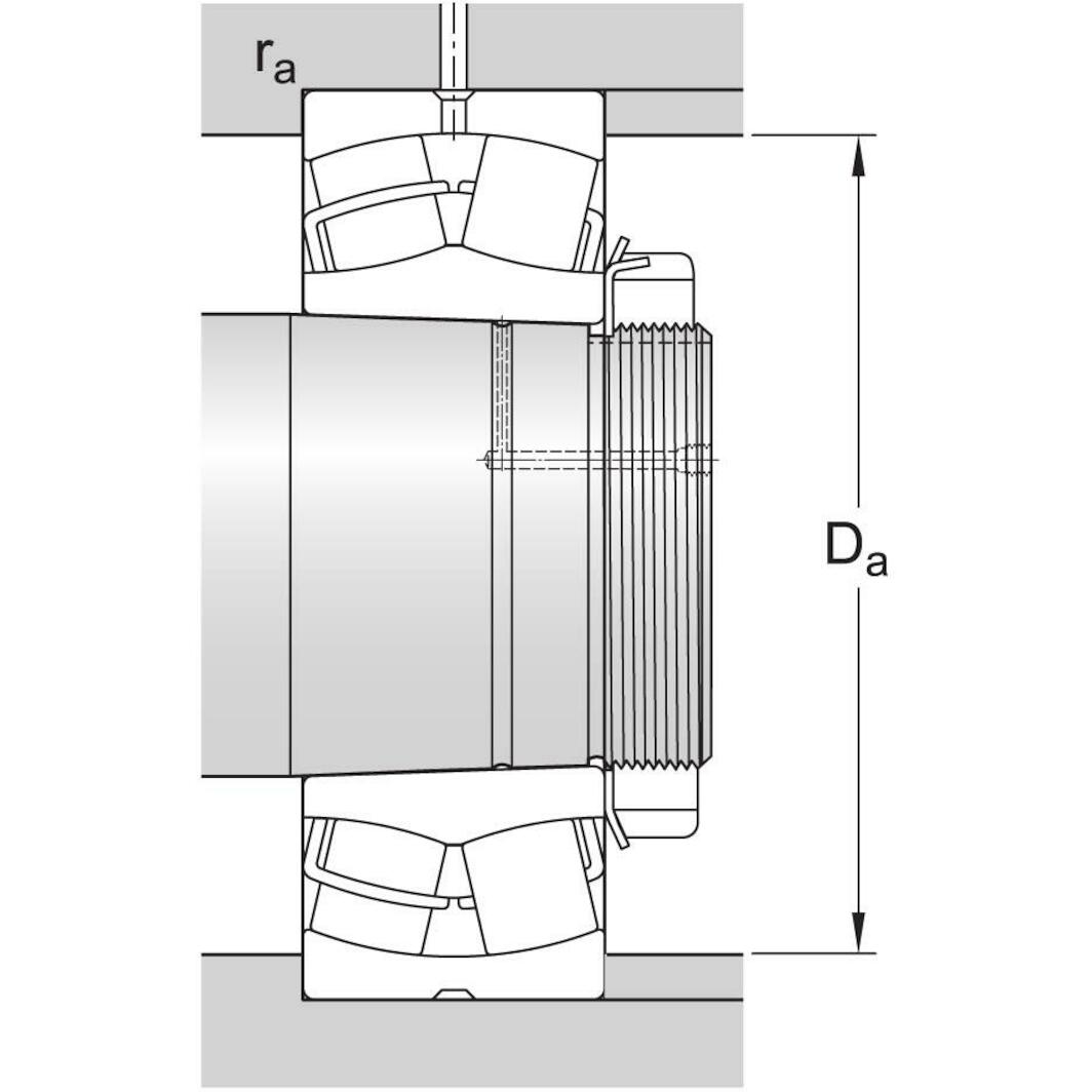 SKF 22212 EK roulement à deux rangées de rouleaux coniques 60 x 110 x ...