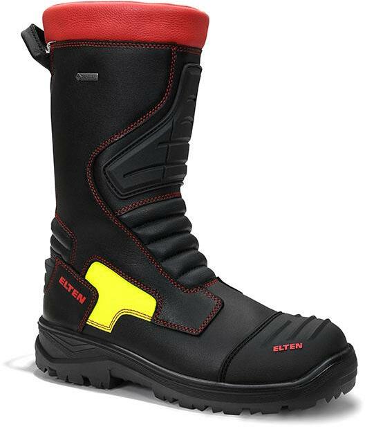 ELTEN CRUZ GTX ESD F2A fireman's boot (black-red) - 89611-42 Shoe size ...