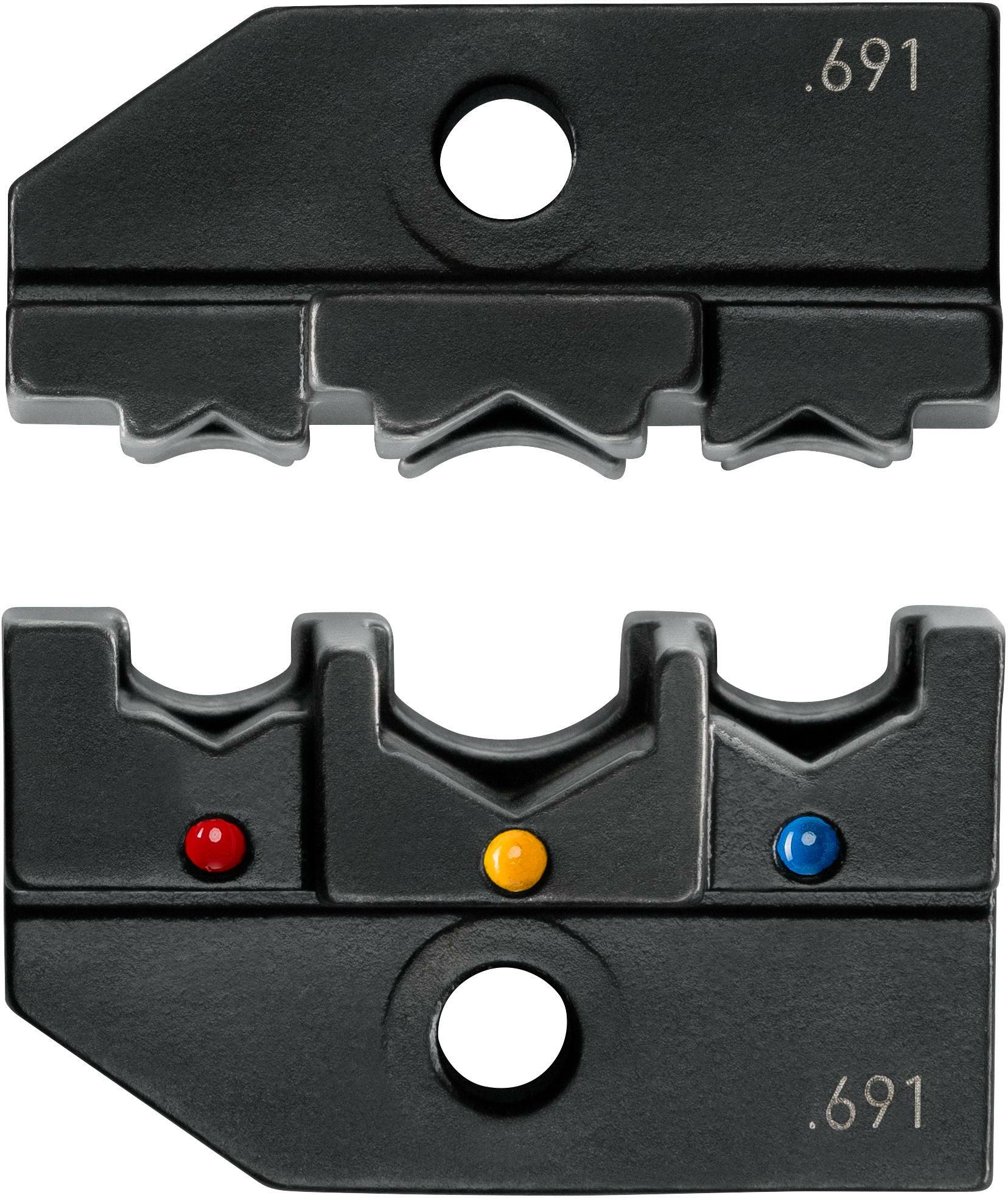 KNIPEX 97 49 06 PI krimpprofiel voor geïsoleerde PIDG-verbinders | Klium