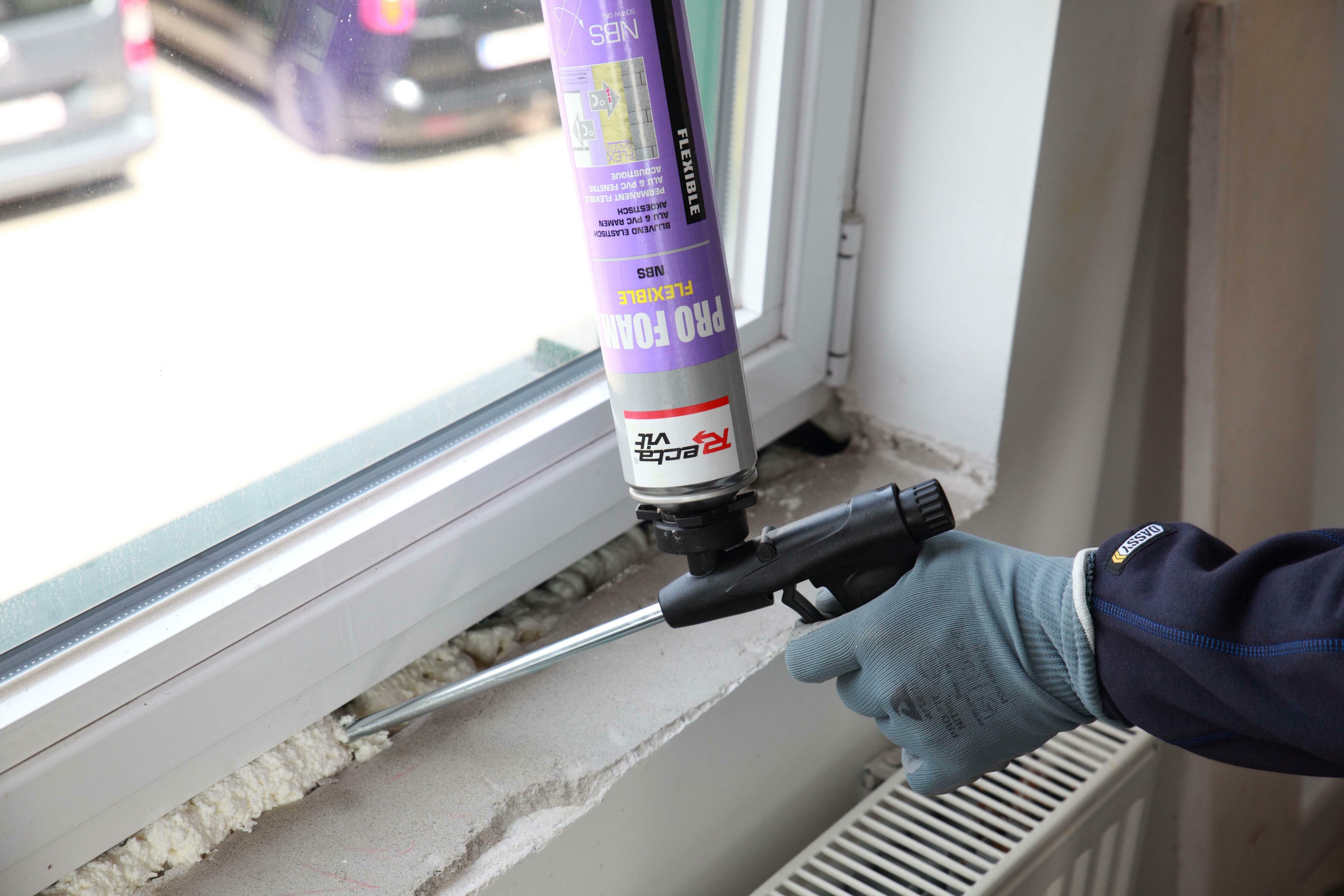 RECTAVIT Pro Foam Flexible NBS pistoolschuim beige/geel (750 ml ...