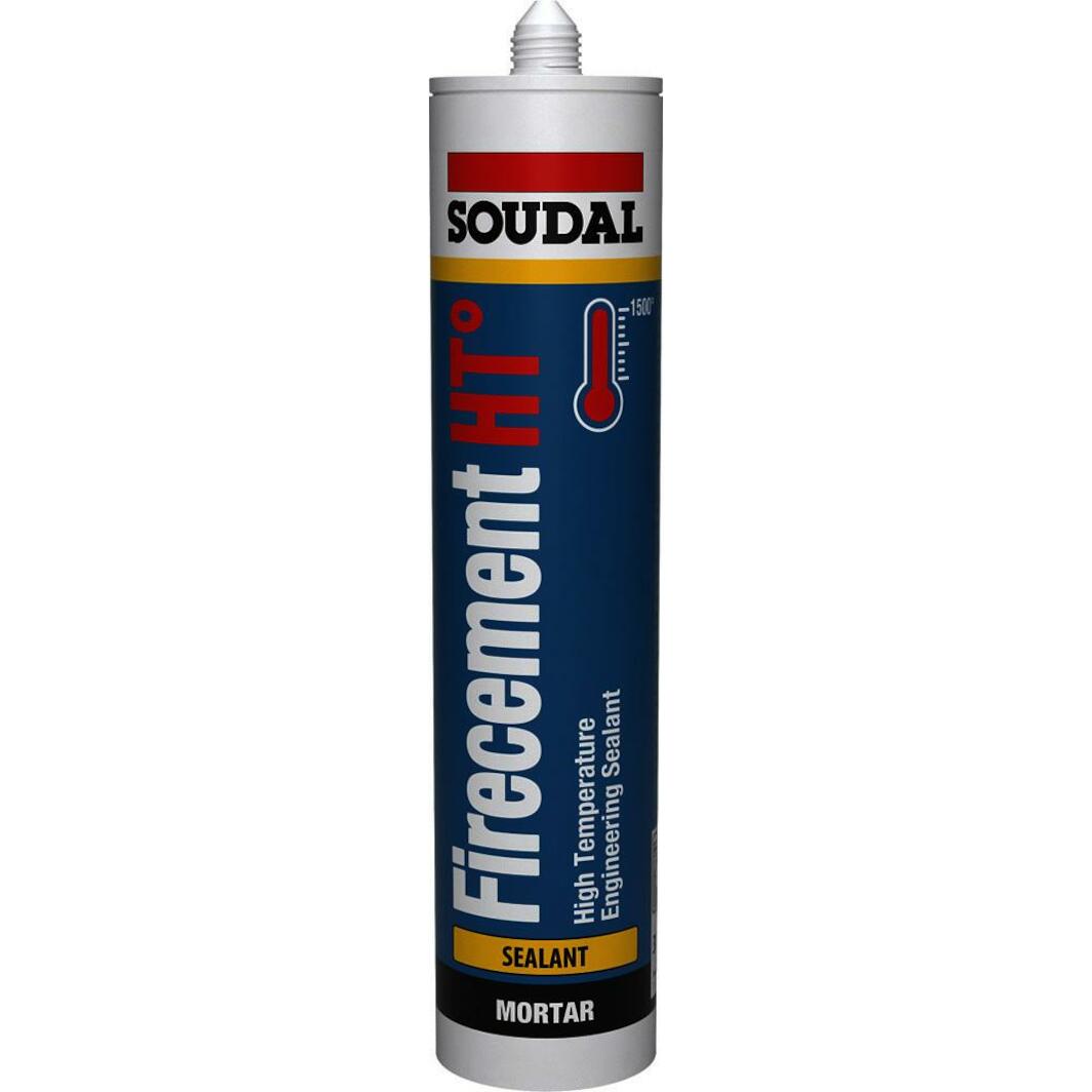 SOUDAL Firecement HT hittebestendige voegkit volledig uithardend (310 ...