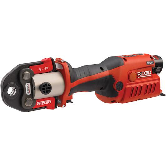 RIDGID RP 241 Kit 12V accu-persgereedschap met RF-S16-20-25 persbekken ...
