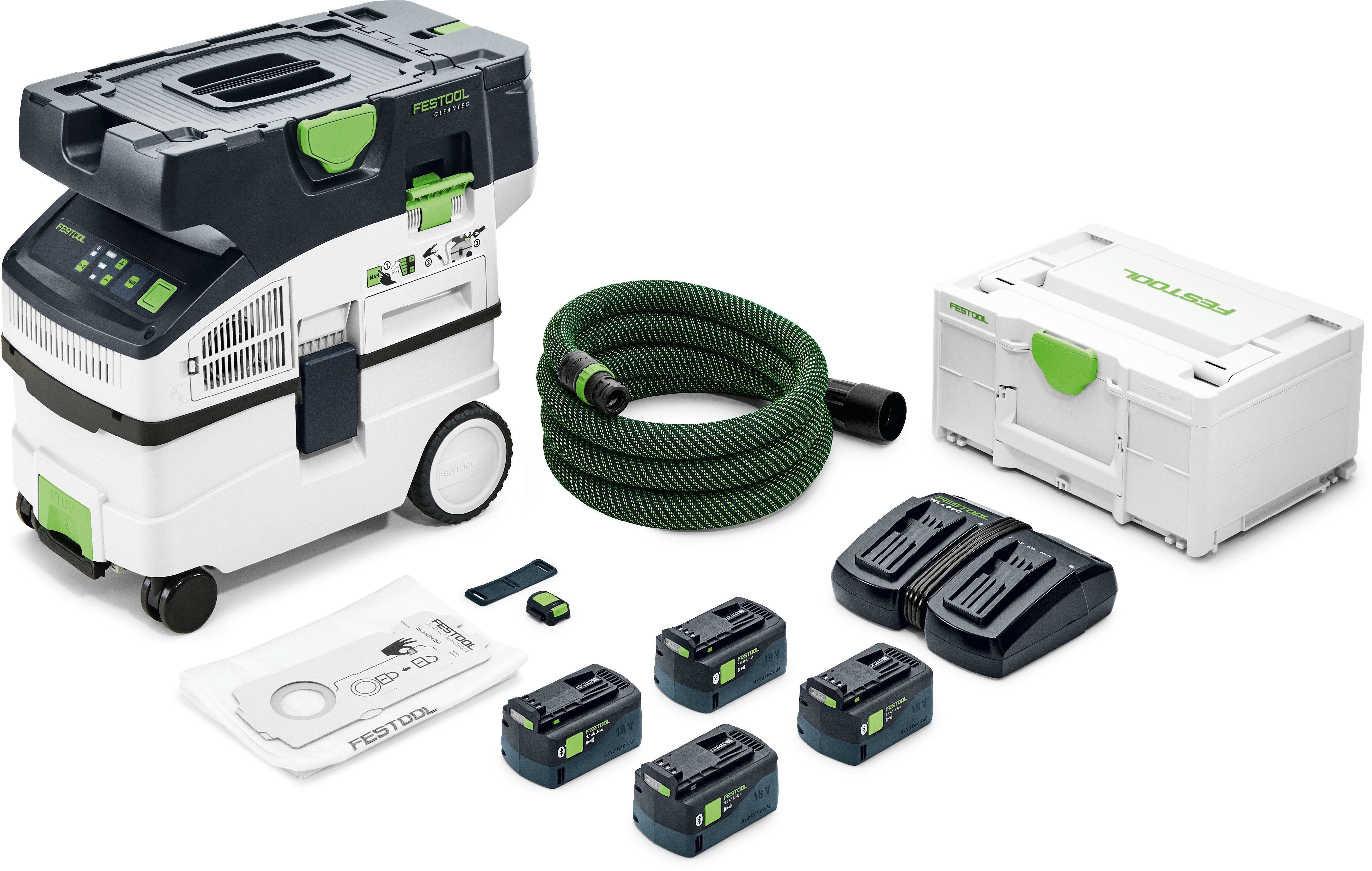 FESTOOL CTLC MIDI I-Plus mobiele accu-stofzuiger CLEANTEC - 577671 | Klium