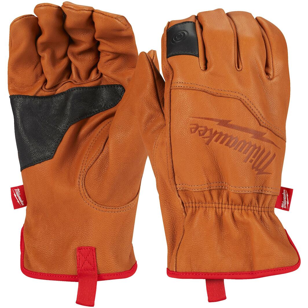 MILWAUKEE LEATHER leather work gloves - 4932478125 Glove size 10 | Klium