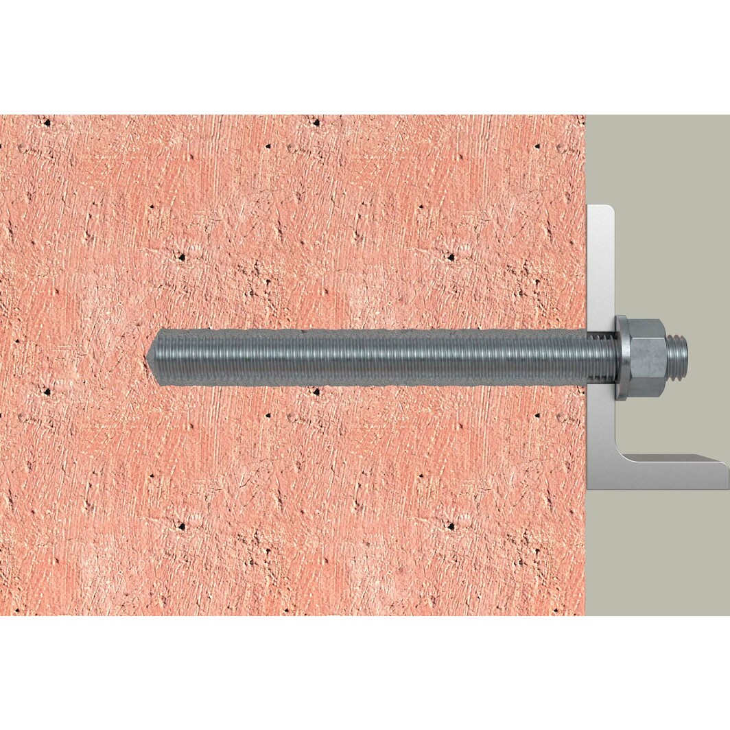 FISCHER 90288 anchor rod FIS A M16 x 175 electrolytically zinc-plated 5 ...