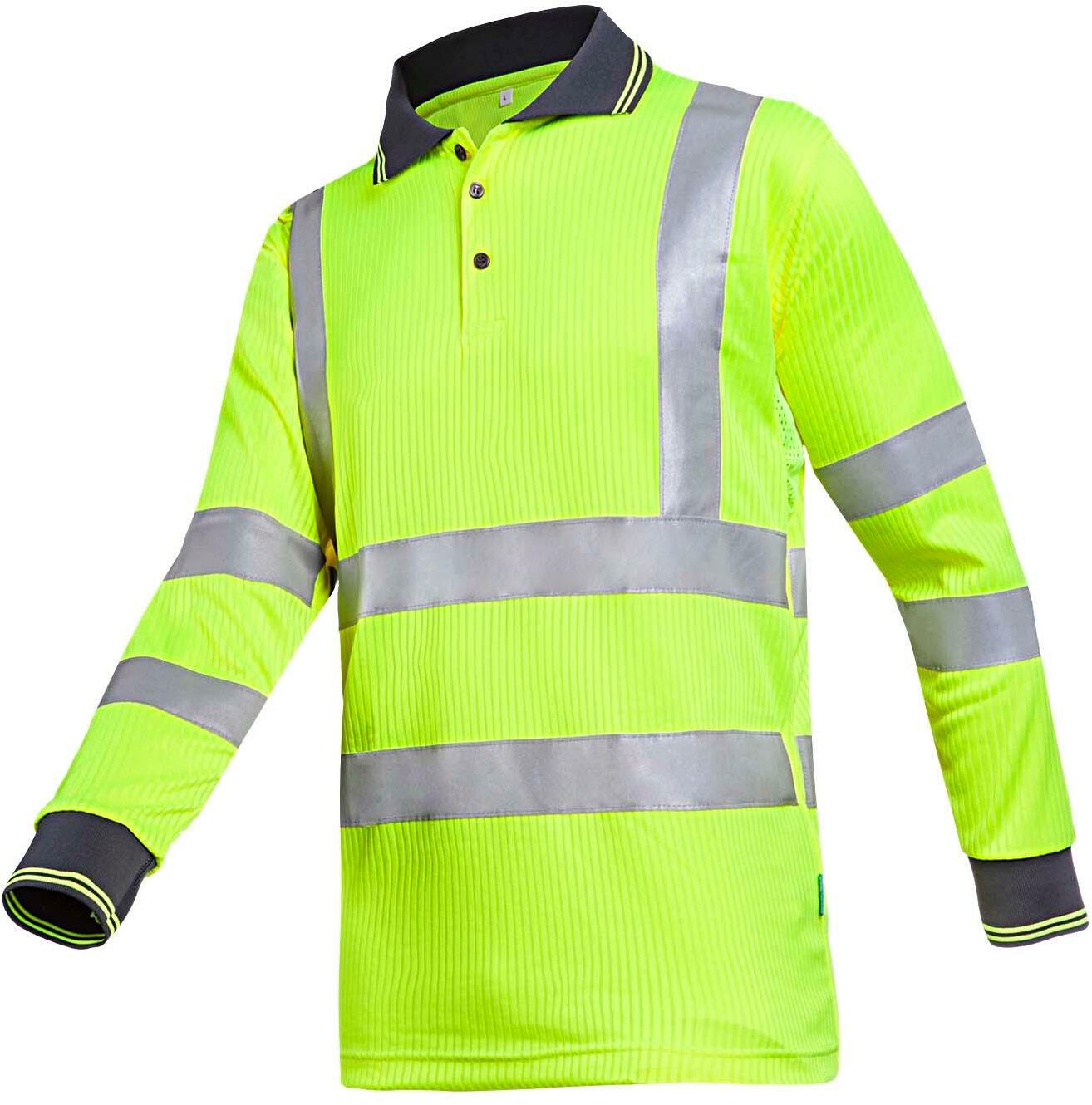 SIOEN OLGIATA 3883 polo de signalisation jaune fluo - 3883A2MV1FY1S ...