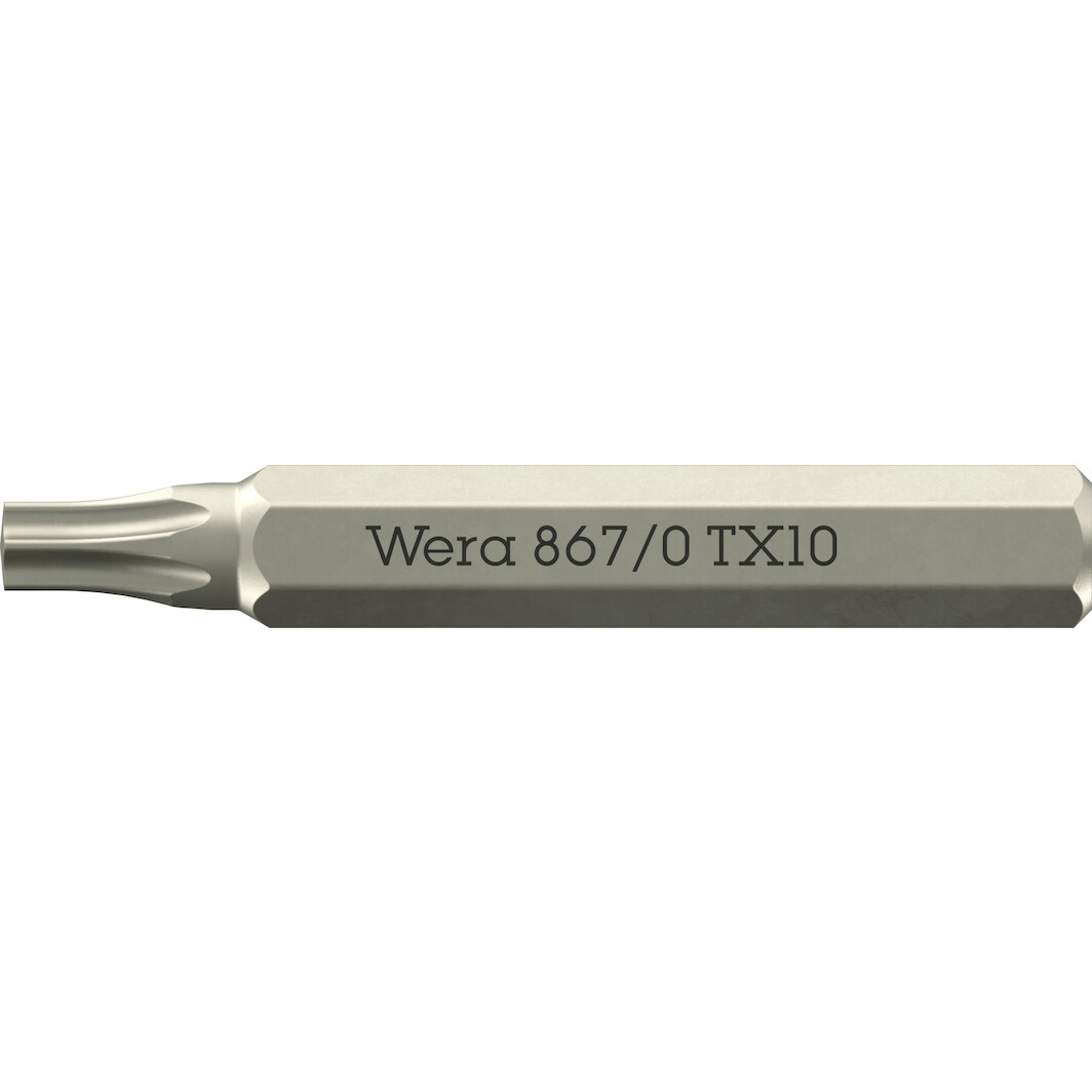 WERA 867 Micro TORX bit TX 10 x 30 mm - 05058133001 | Klium