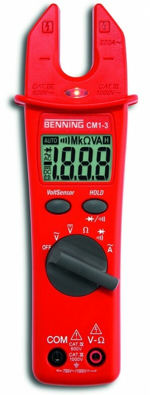 BENNING CM 1-3 digital current clamp 1000 V / 200 A - 3093200445 | Klium