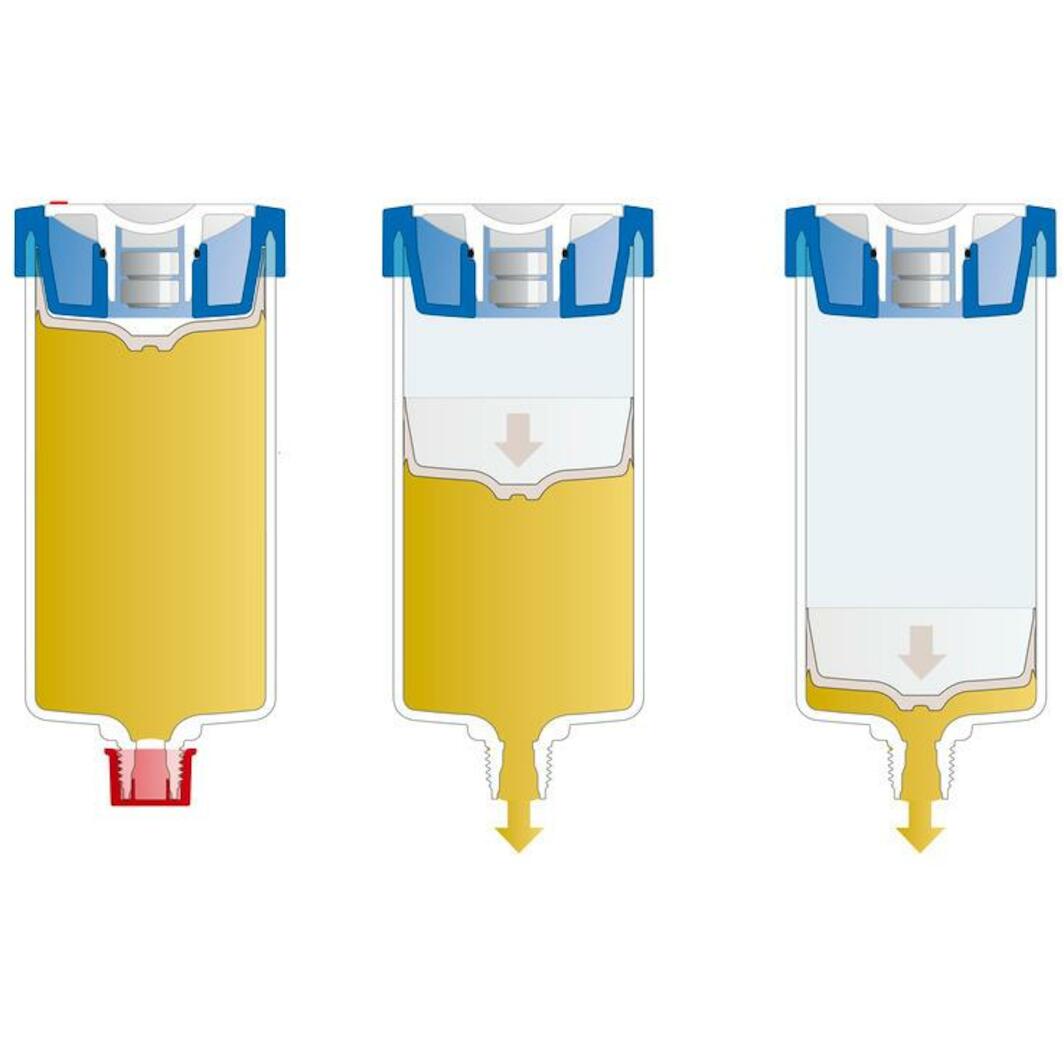 SKF LAGD 125/U lege patroon voor System 24 automatisch smeermiddel | Klium