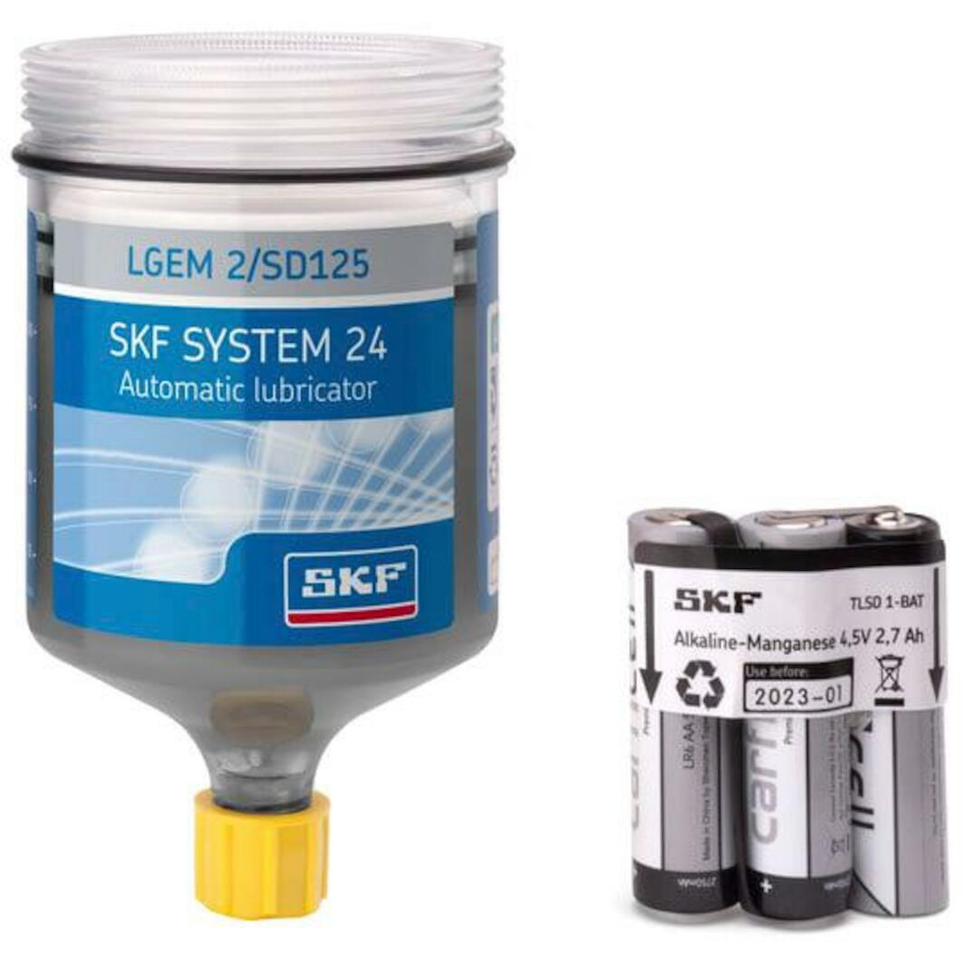 SKF LGEM 2/SD125 Kit de recharge System 24 TLSD 125 ml | Klium