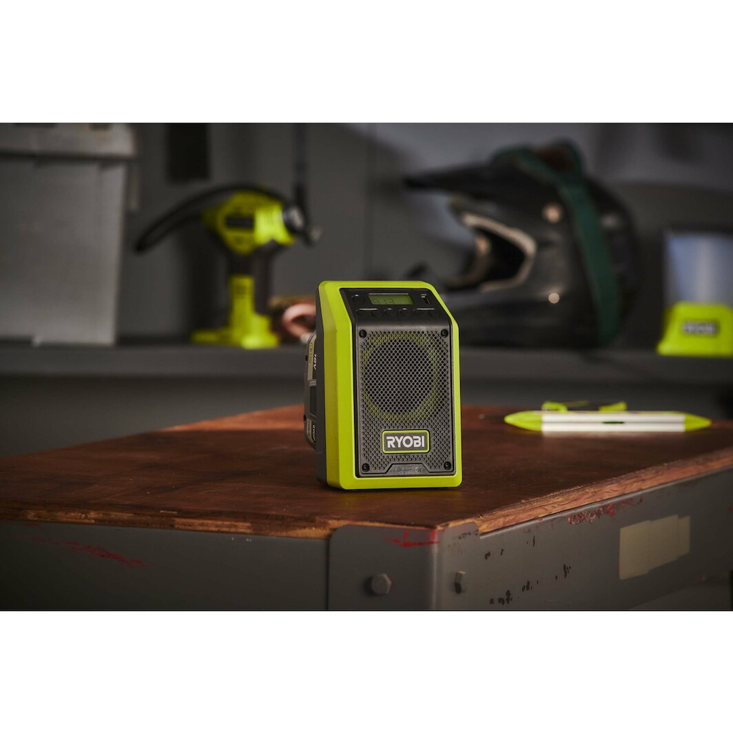 RYOBI RR18-0 Radio sans fil 18V ONE+ avec Bluetooth (sans batterie ni ...