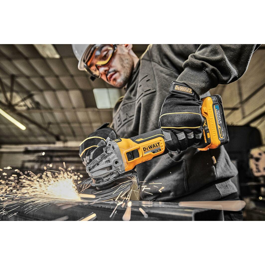 DEWALT DCG405H2T-QW 18V XR Brushless haakse accu-slijper 125mm in TSTAK ...