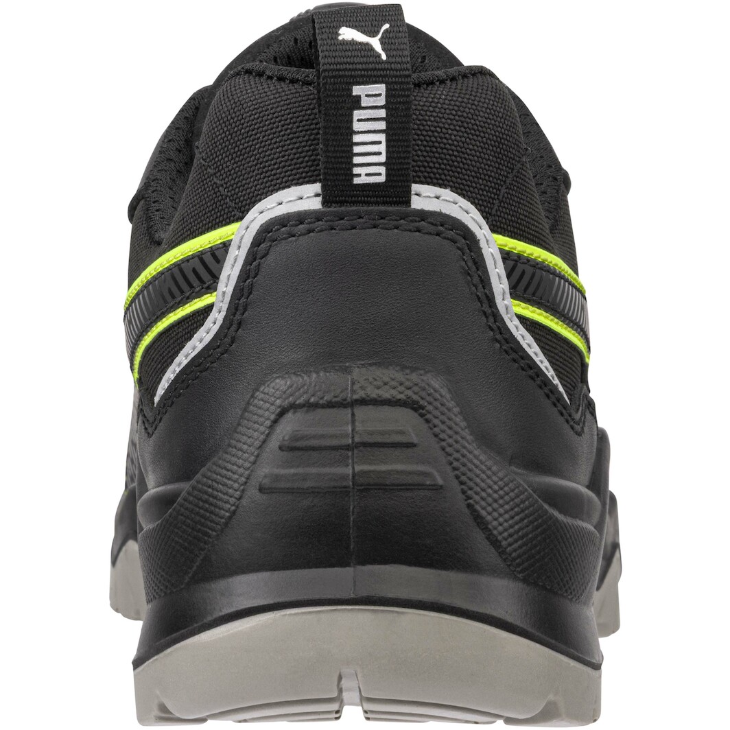 PUMA KRYPTON GREEN DISC ESD S3S veiligheidsschoen hoog (zwart/lime ...