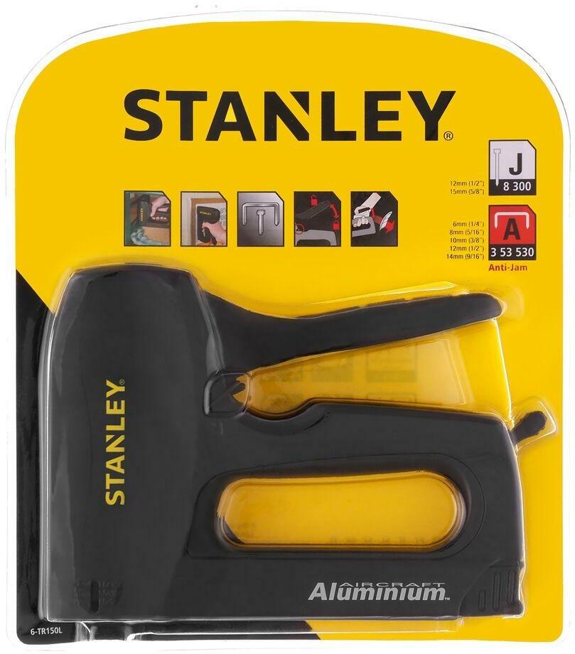 STANLEY 6-TR150L agrafeuse manuelle légère pour agrafes et clous | Klium