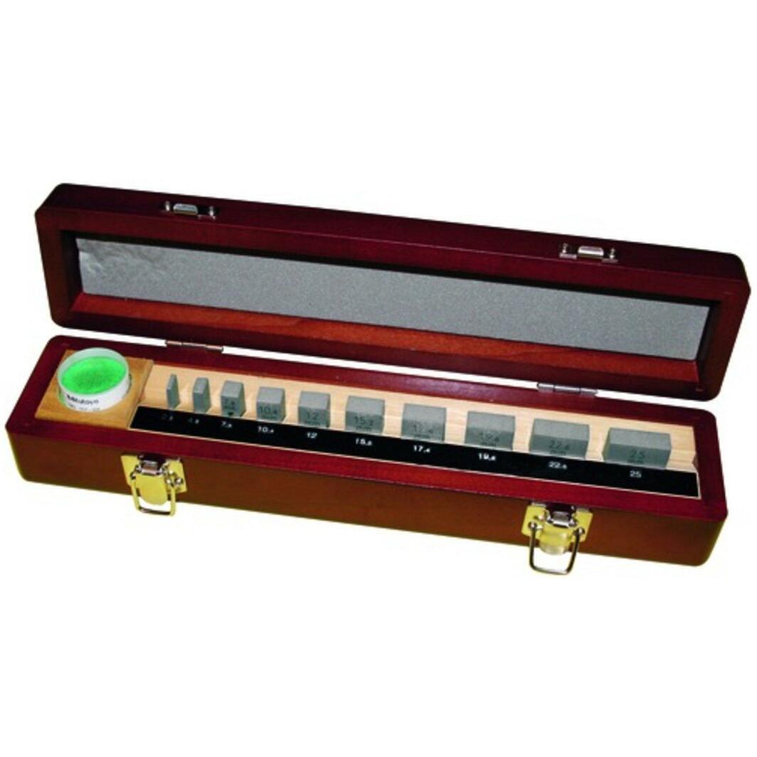 MITUTOYO 516-101-60 eindmatenset met JCSS certificaat, klasse 1, staal ...