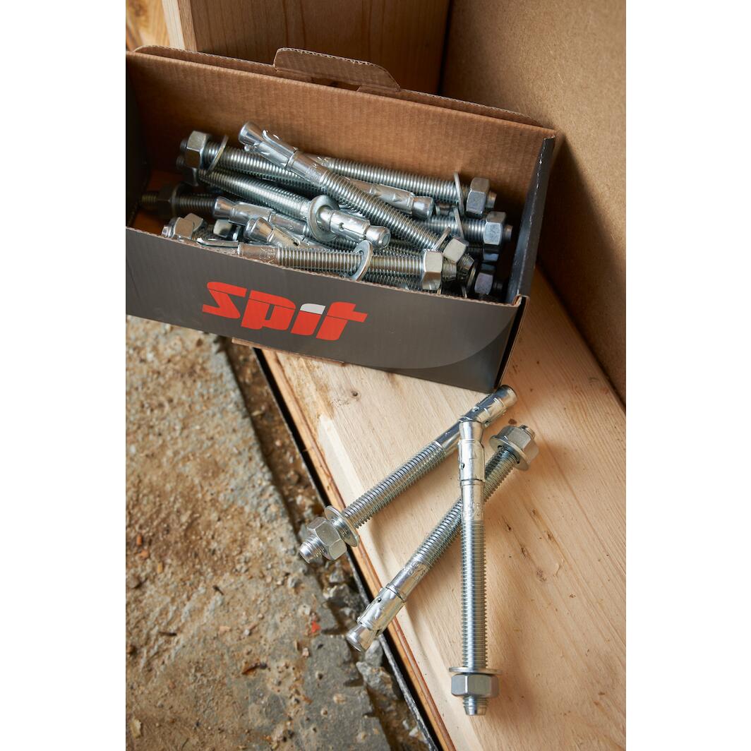 SPIT 057786 FIX Z XTREM segment anchor M20x200/60 zinc-plated (washer ...