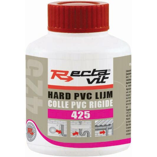 RECTAVIT 425 Colle de soudage à froid transparente pour tubes en PVC ...