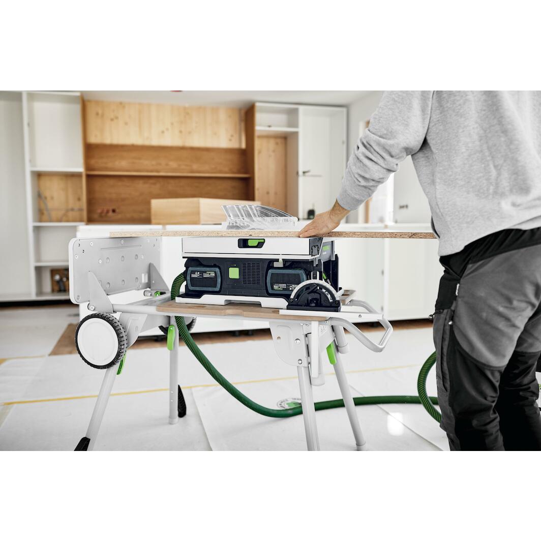 FESTOOL CSC SYS 50 EBI-Basic-Set 2x18V accu-tafelcirkelzaag met onderstel UG-CSC-SYS (zonder ...