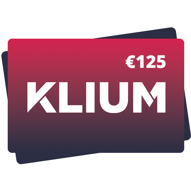 KLIUM CB125 digitale cadeaubon 125 EUR - KLIUM 125 | Klium