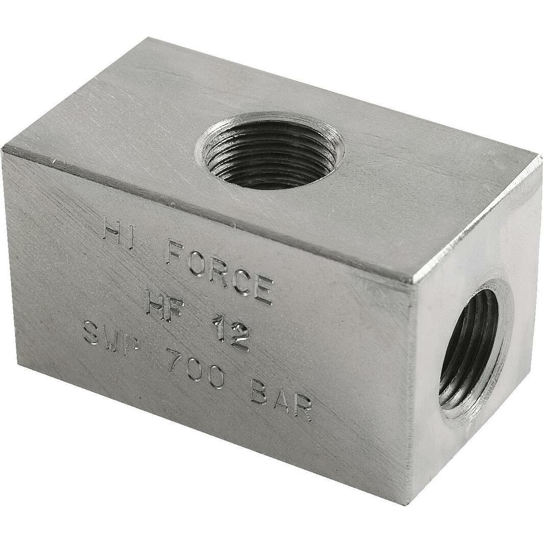 HI-FORCE HF12 T-stuk 3/8" NPT binnendraad | Klium