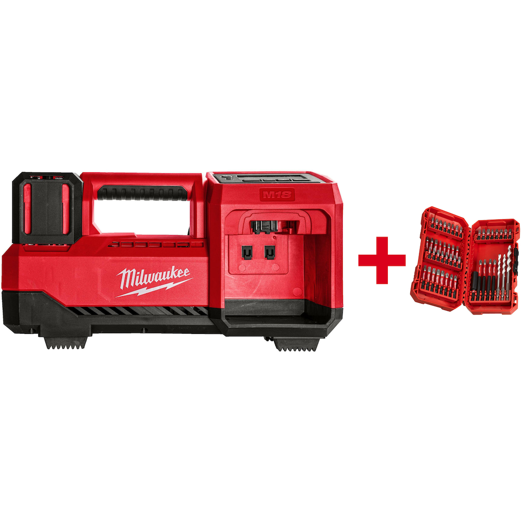MILWAUKEE M18 BI-0 compresseur de pneus sans fil (sans batterie ni ...