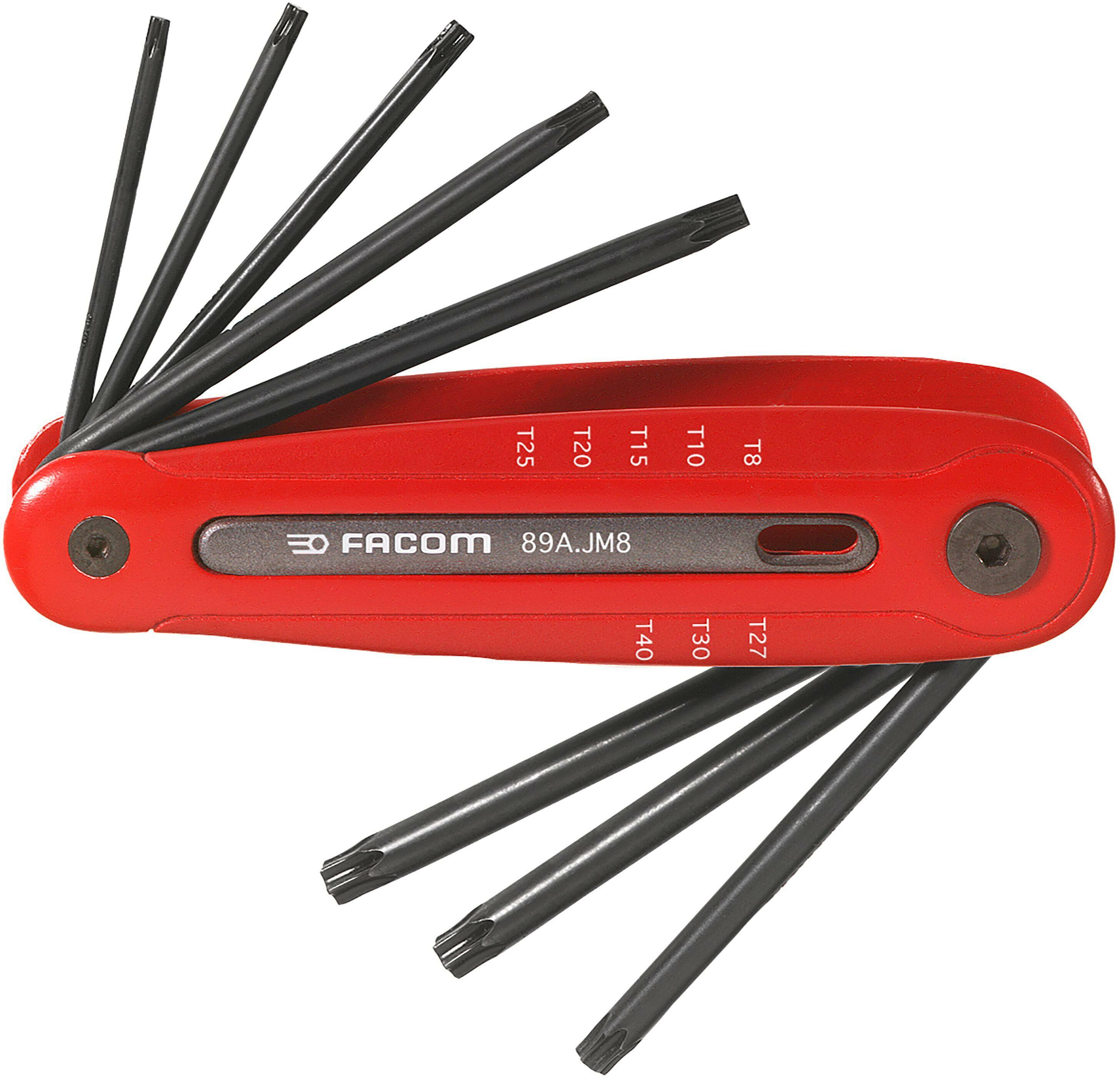FACOM 89A.JM8 inklapbare Torx-inbussleutelset | Klium