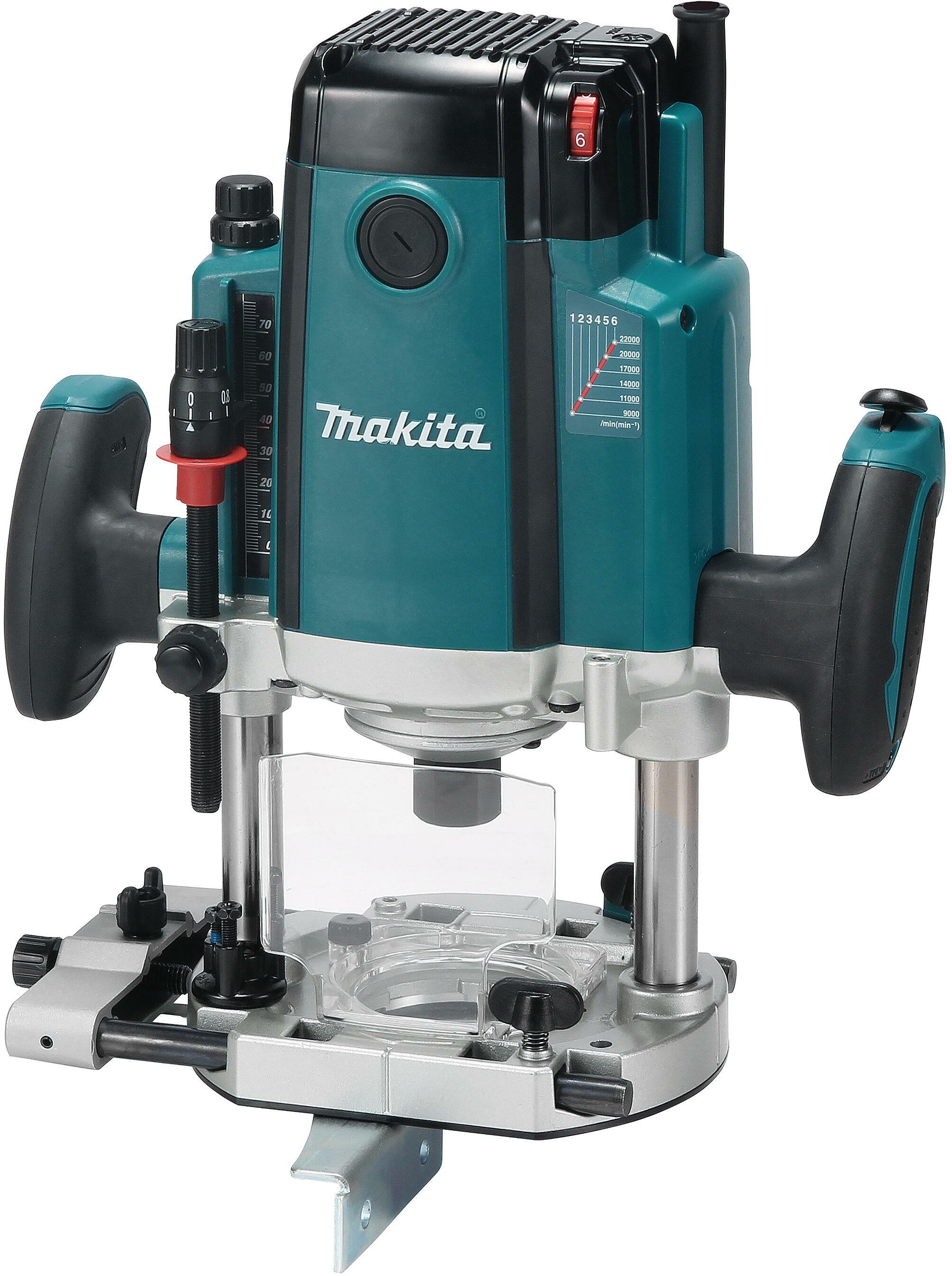 MAKITA RP2302FC07 bovenfreesmachine 12mm 2300W in MAKPAC IV | Klium