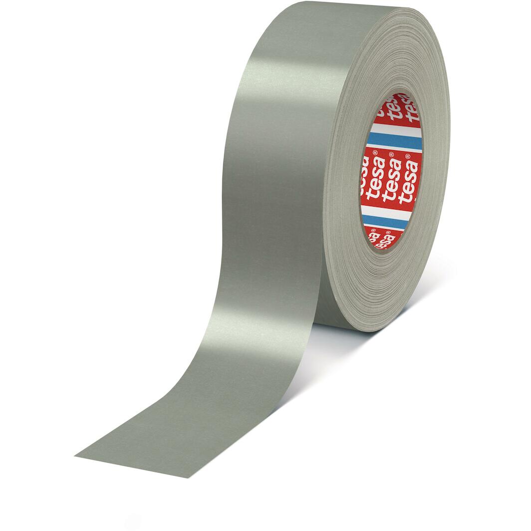TESA 4657 temperatuurbestendige acrylgecoate textieltape grijs 70mm x ...