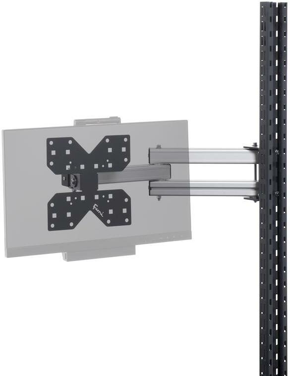 FAMI ERGOWORK001 bras pivotant avec plaque de support pour moniteur mm ...