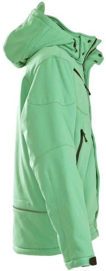 PRINTER SKELETON lined softshell jacket fresh green - 2261035-728-6 ...