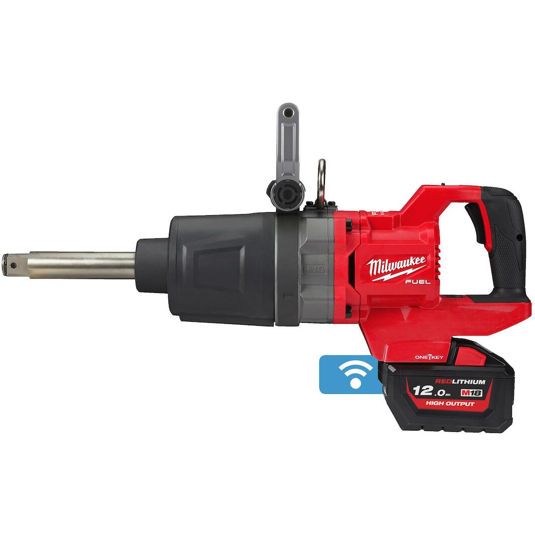 MILWAUKEE M18 ONEFHIWF1D-121C cordless impact spanner 1" high torque ...