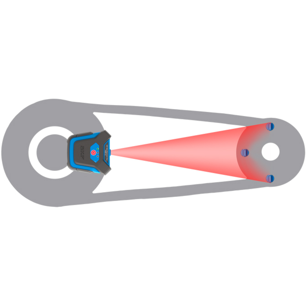 SKF TKBA 11 riem-uitlijningstoestel met rode laser in koffer | Klium