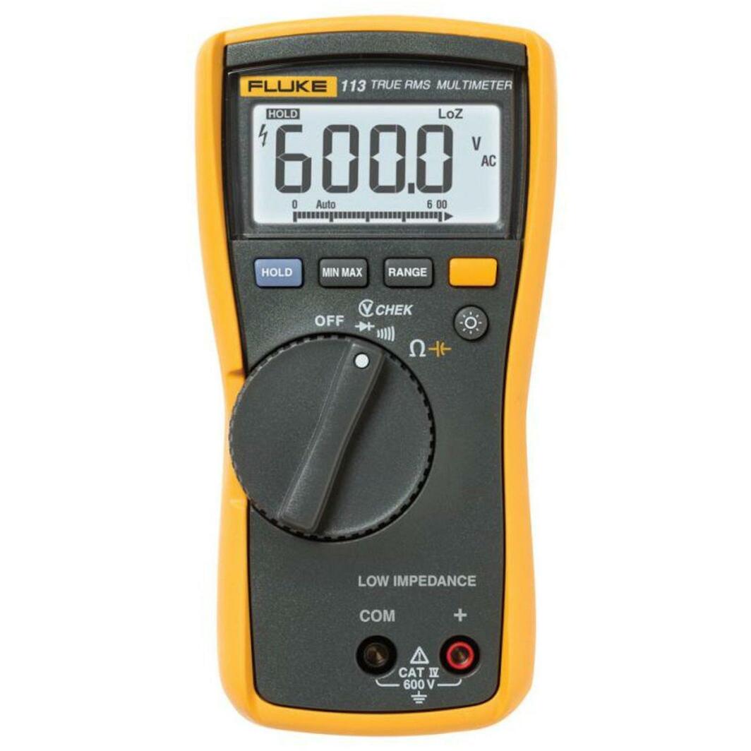 FLUKE 113 RMS compact digital multimeter with VCHEK - 3088053 | Klium