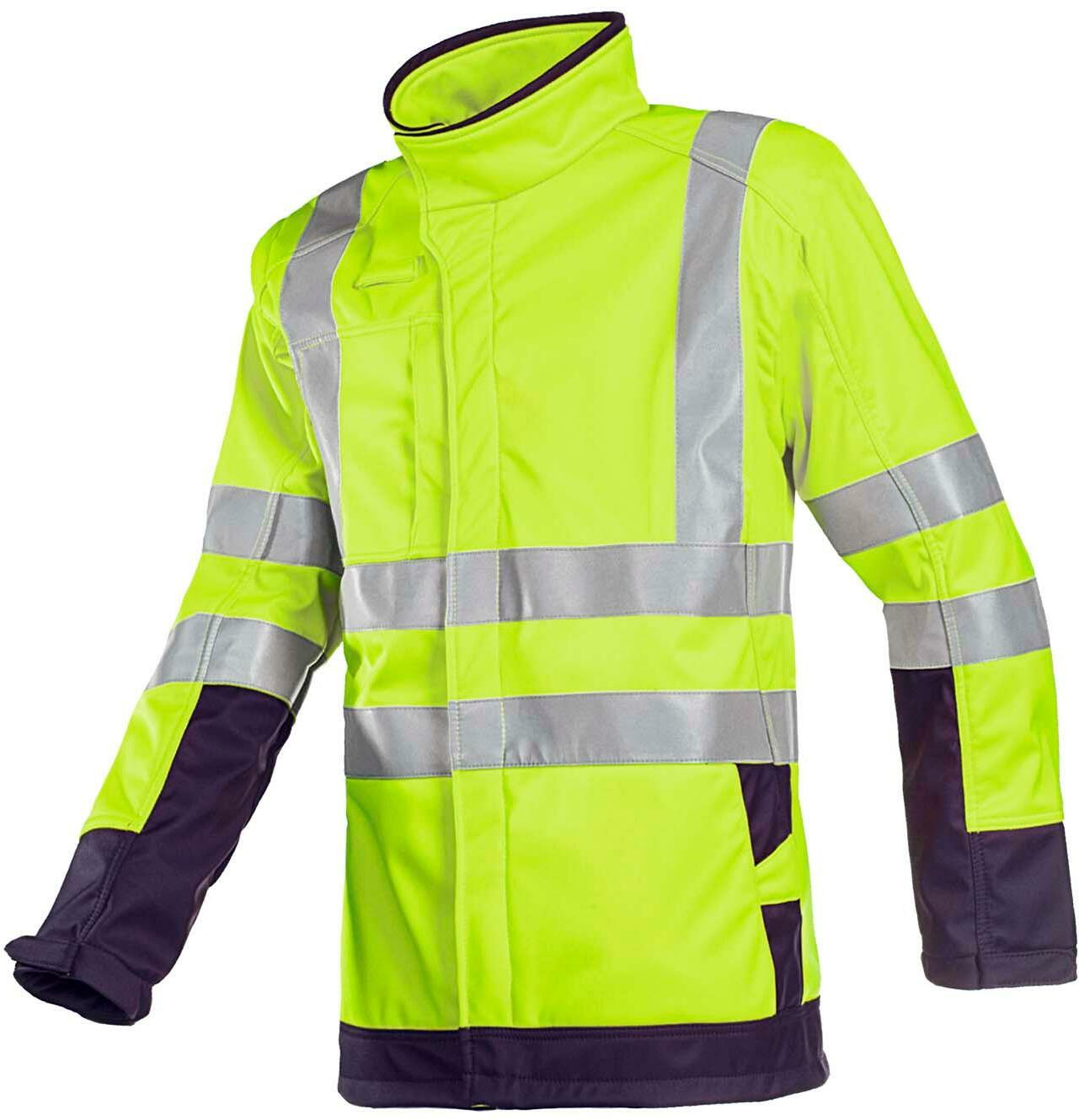 SIOEN PLAYFORD 9633 signalisatie softshell met arc bescherming fluogeel ...