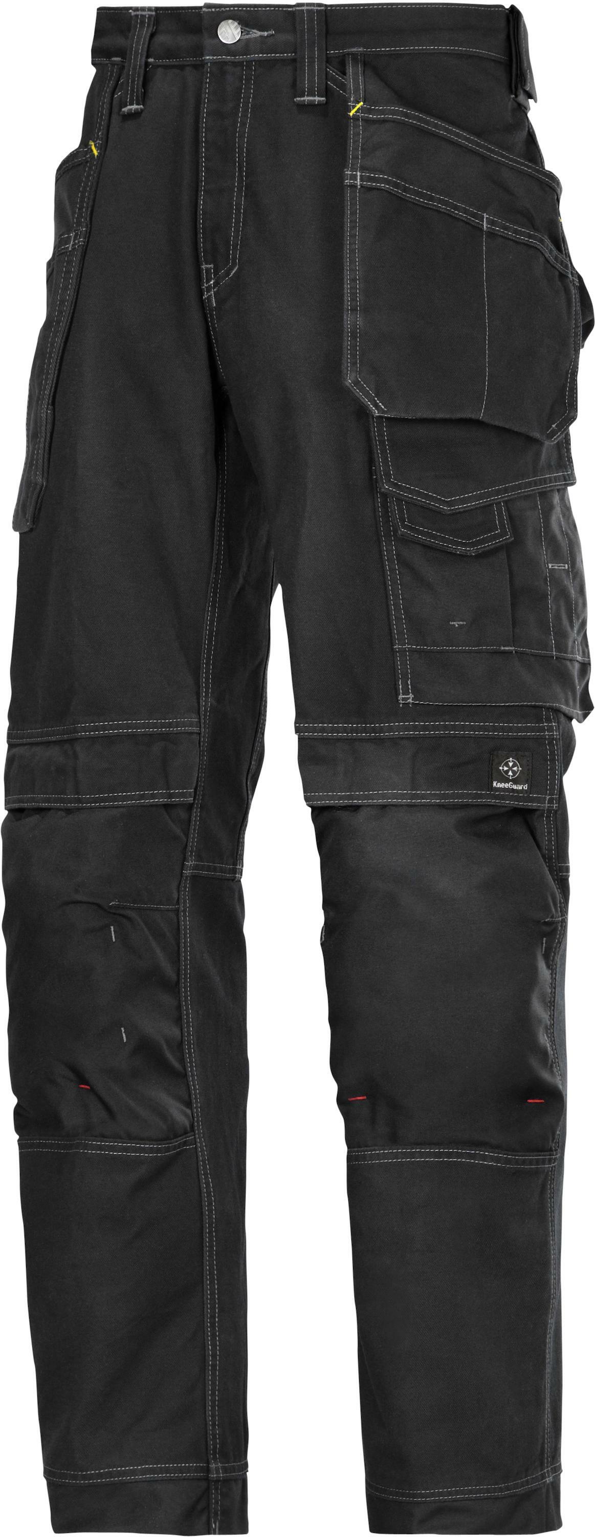 SNICKERS 3215 Comfort Cotton broek met holsterzakken (zwart ...
