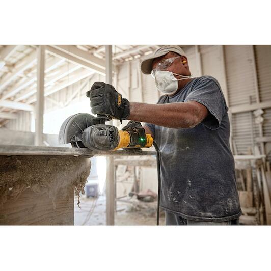 DEWALT DWE4369 QS Premium Brushless angle grinder 1700W 125mm low speed suitable for stainless steel Inox Klium
