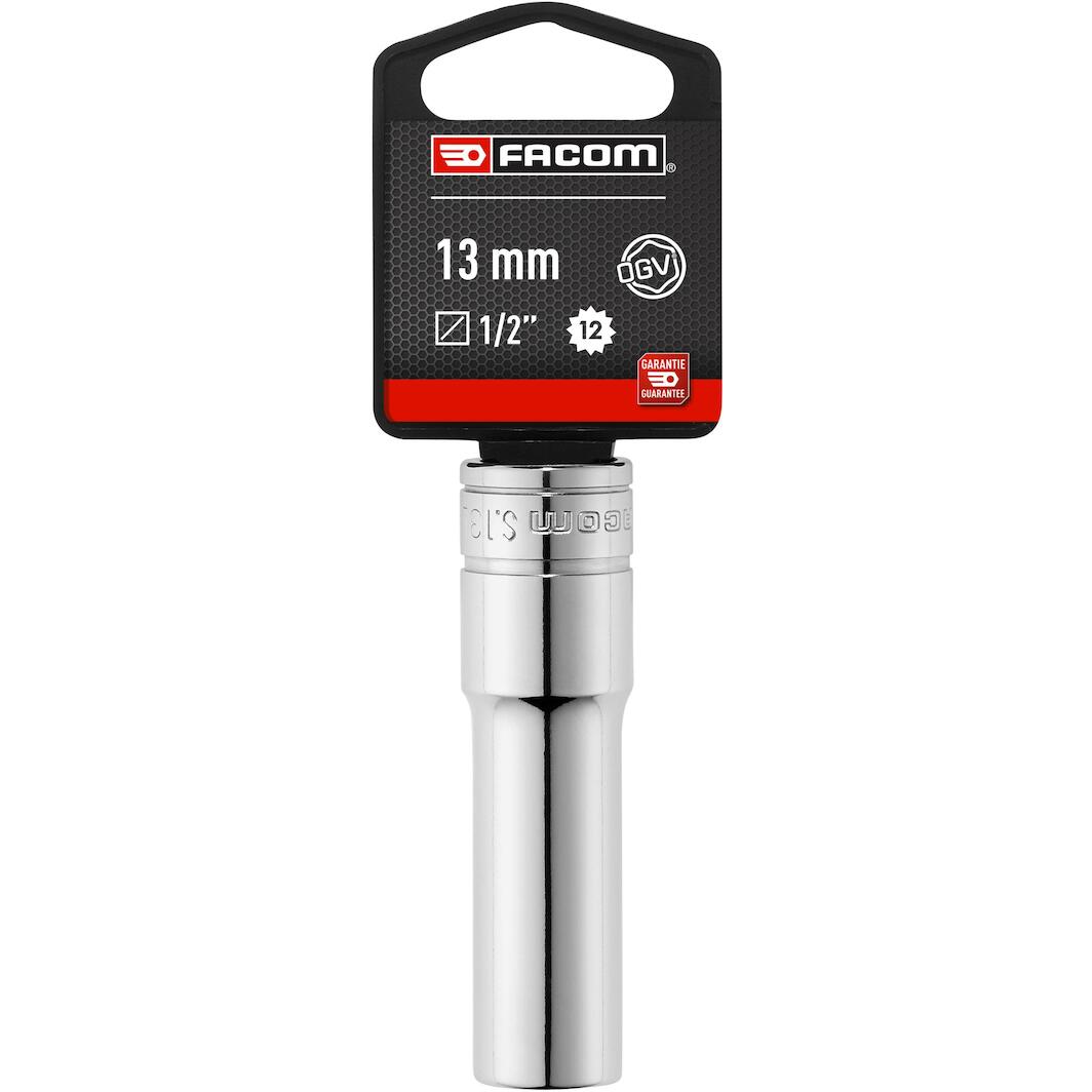 FACOM S.13LAPB dop 1/2" twaalfkant lang 13 mm | Klium
