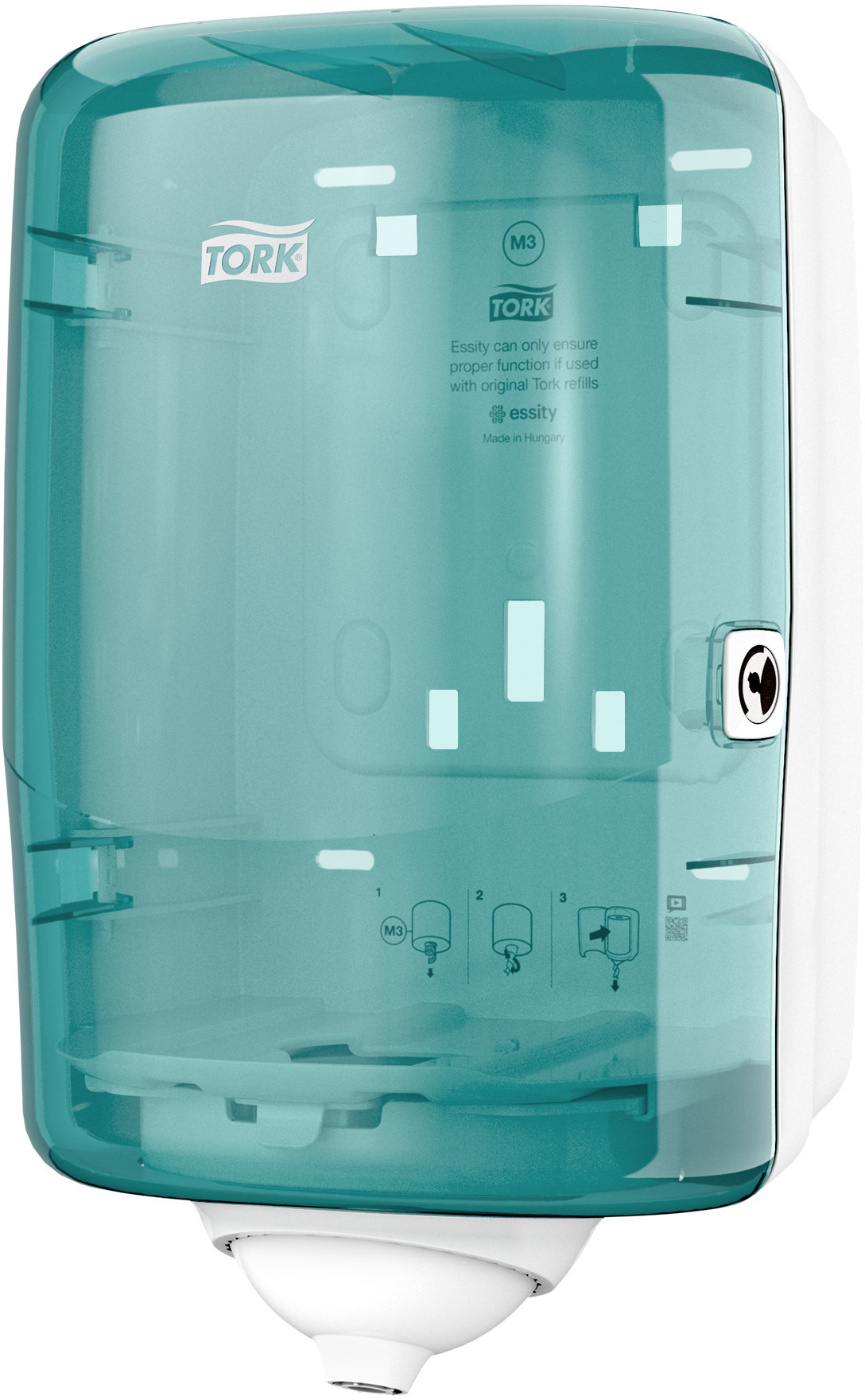 TORK 473167 Distributeur d'aliments centraux Reflex mini blanc et ...