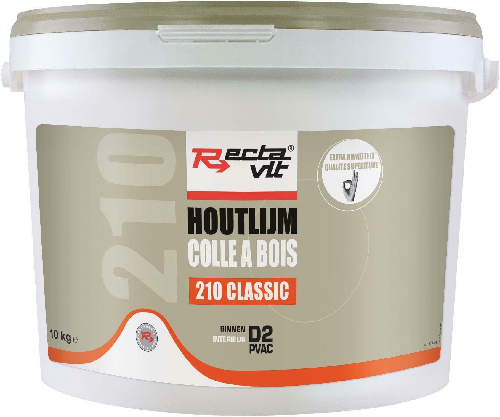 RECTAVIT 210 Classic houtlijm wit/semi-transparant (10 kg) - 113989 | Klium