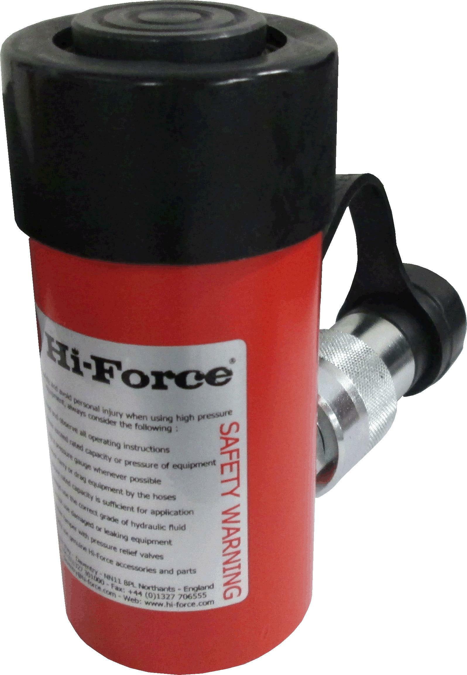 HI-FORCE HSS102 hydraulic single-acting multi-purpose cylinder, 10 ...