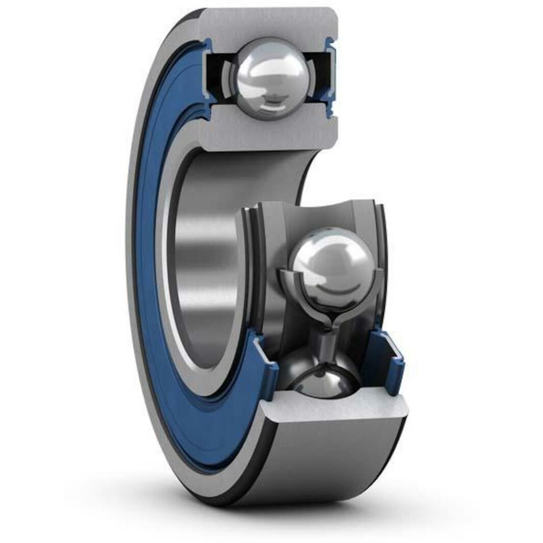 SKF 6204-2RSH/VA947 Food line groove ball bearing with seal on both ...