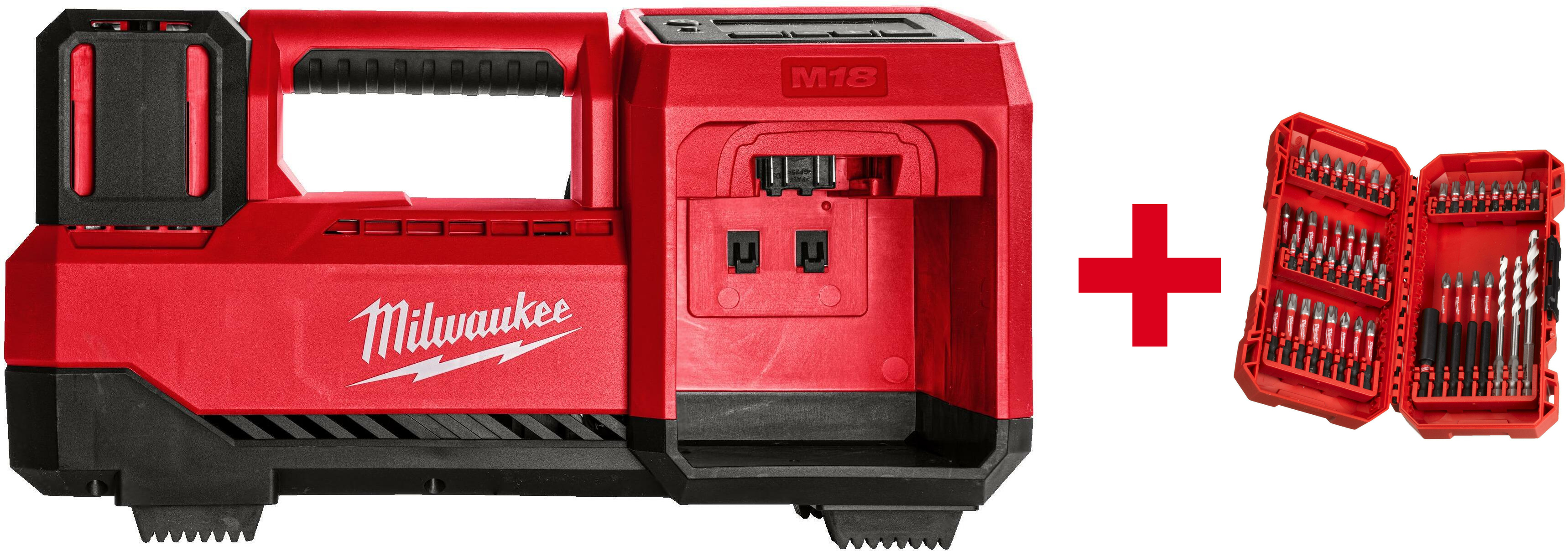 MILWAUKEE M18 BI-0 compresseur de pneus sans fil (sans batterie ni ...