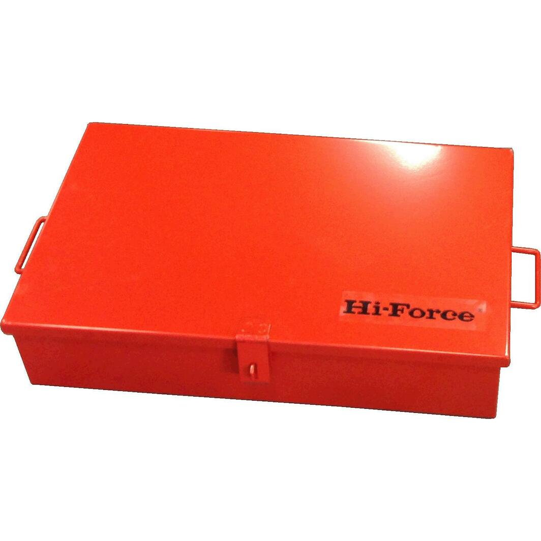 HI-FORCE MSB4 metal storage and transport box 875 x 280 x 250 mm | Klium