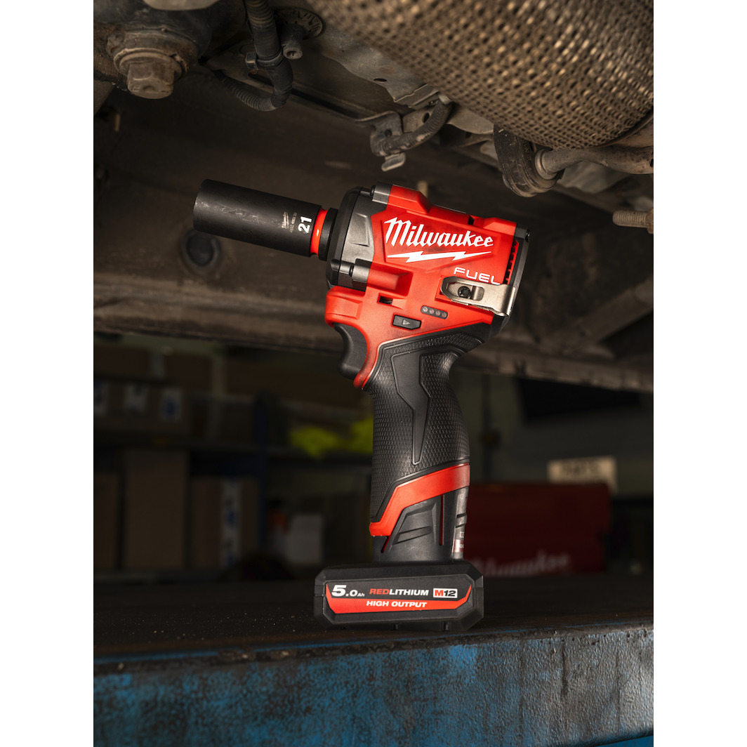 MILWAUKEE 4932480339 SHOCKWAVE IMPACT DUTY 1/2" slagvaste dop diep 21 ...