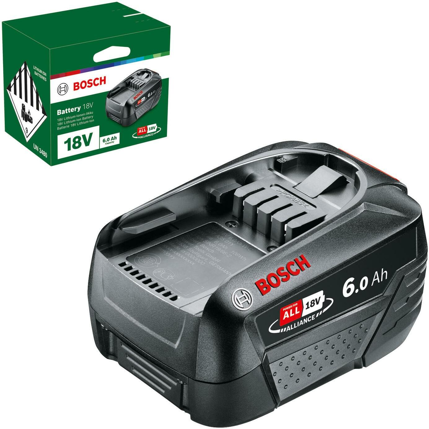 BOSCH PBA batterie 18V 6.0Ah W-C - 1600A00DD7 | Klium