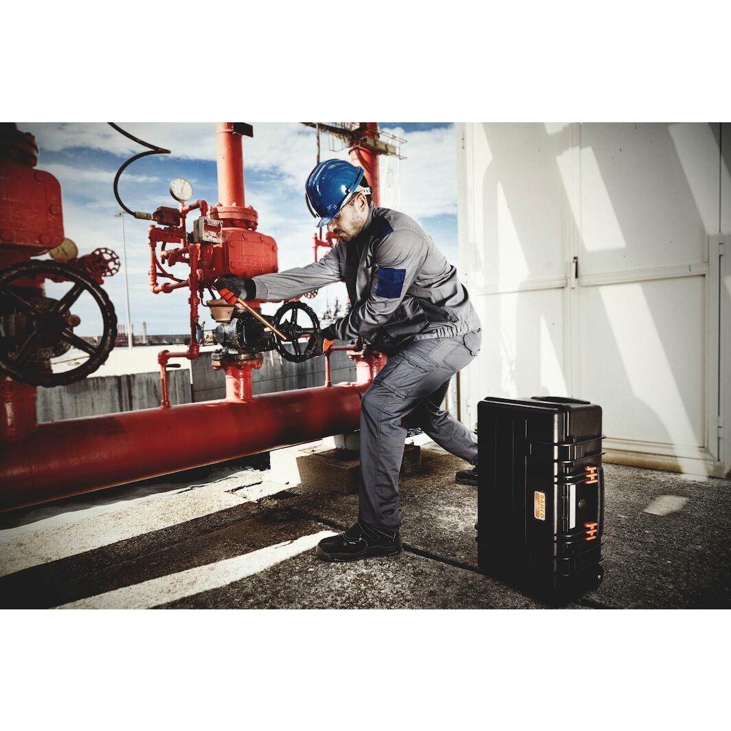 BAHCO NS204-80 clé à volant sans étincelle, bronze d'aluminium, 700 mm ...